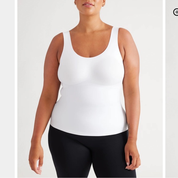 knix | Tops | New Knix Womens Luxelift Scoop Neck Tank Whitemedium ...